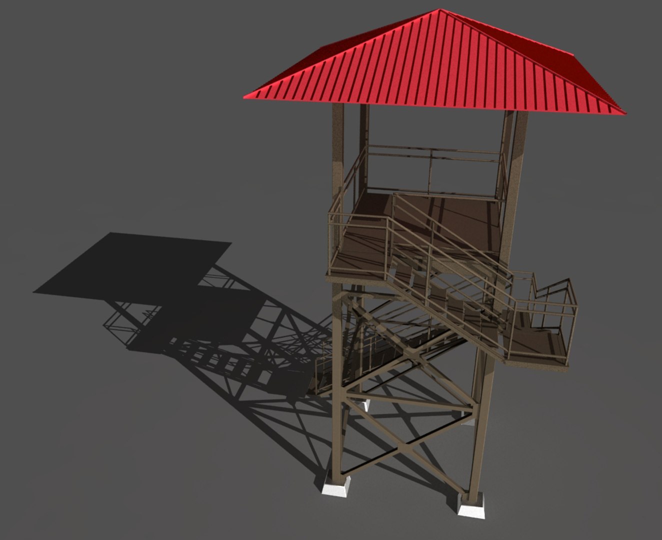 3d Guard Tower