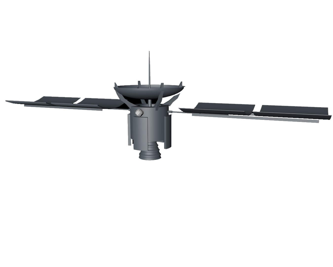 Space Probe 3d Model