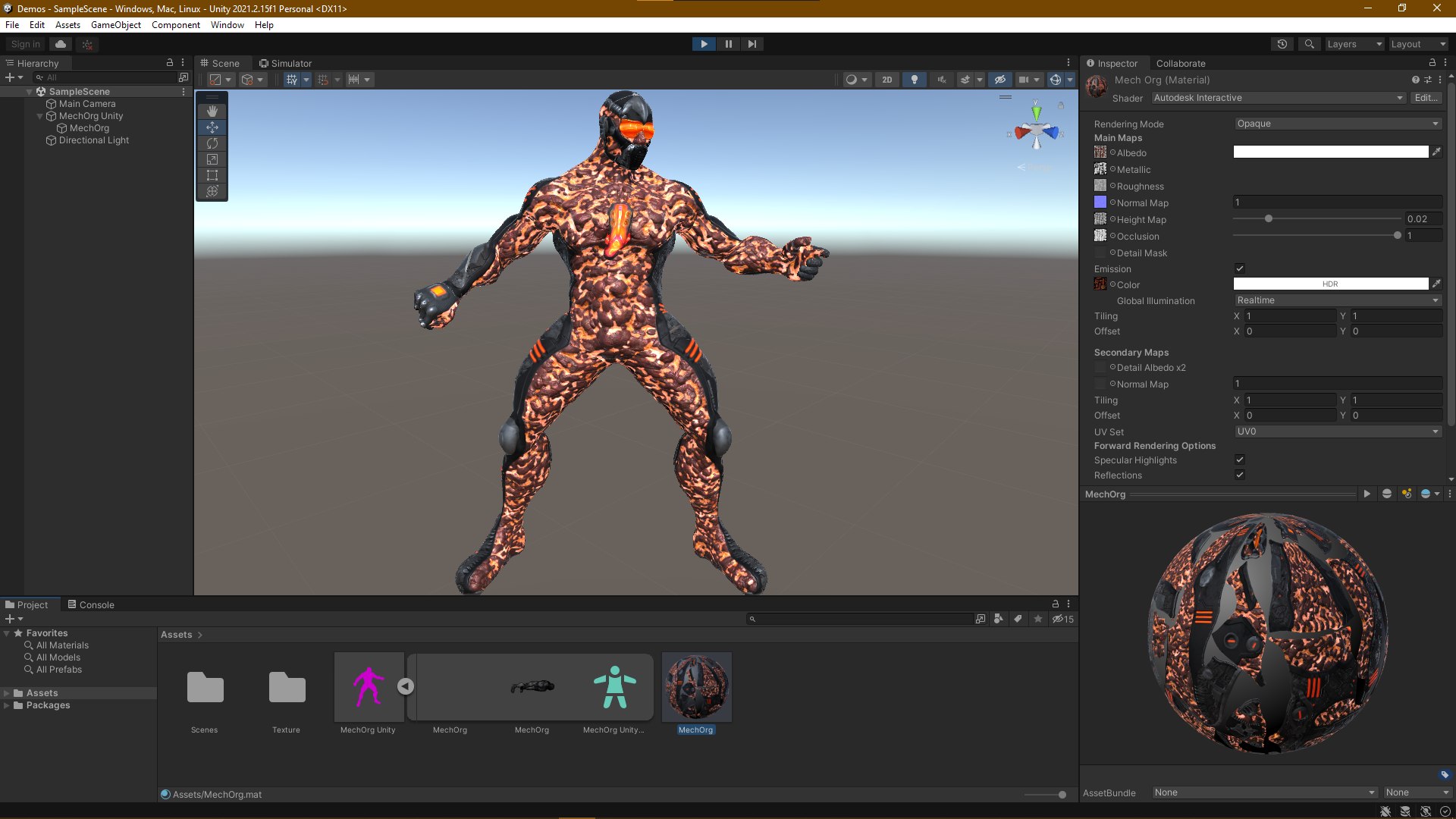 MechOrg Humanoid Cyborg Creature Rigged 3D Character 3D - TurboSquid ...