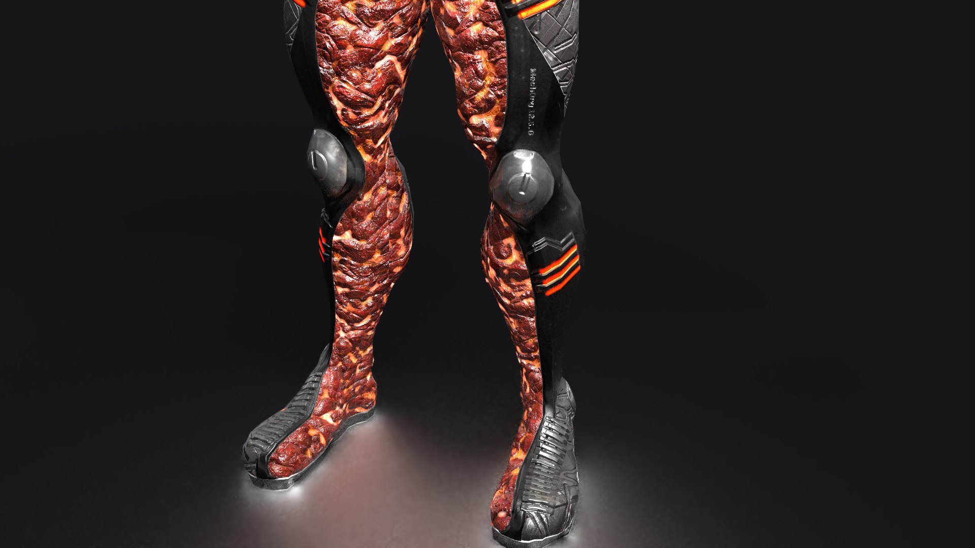 MechOrg Humanoid Cyborg Creature Rigged 3D Character 3D - TurboSquid ...