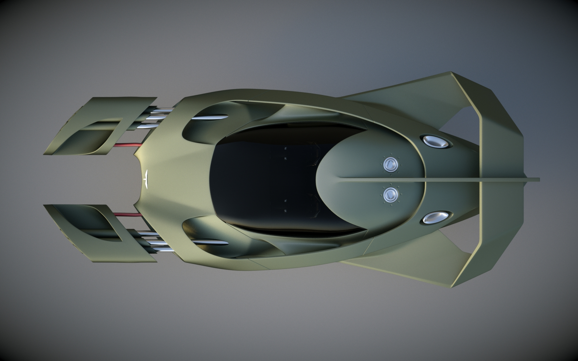 3d model fighter originally designed