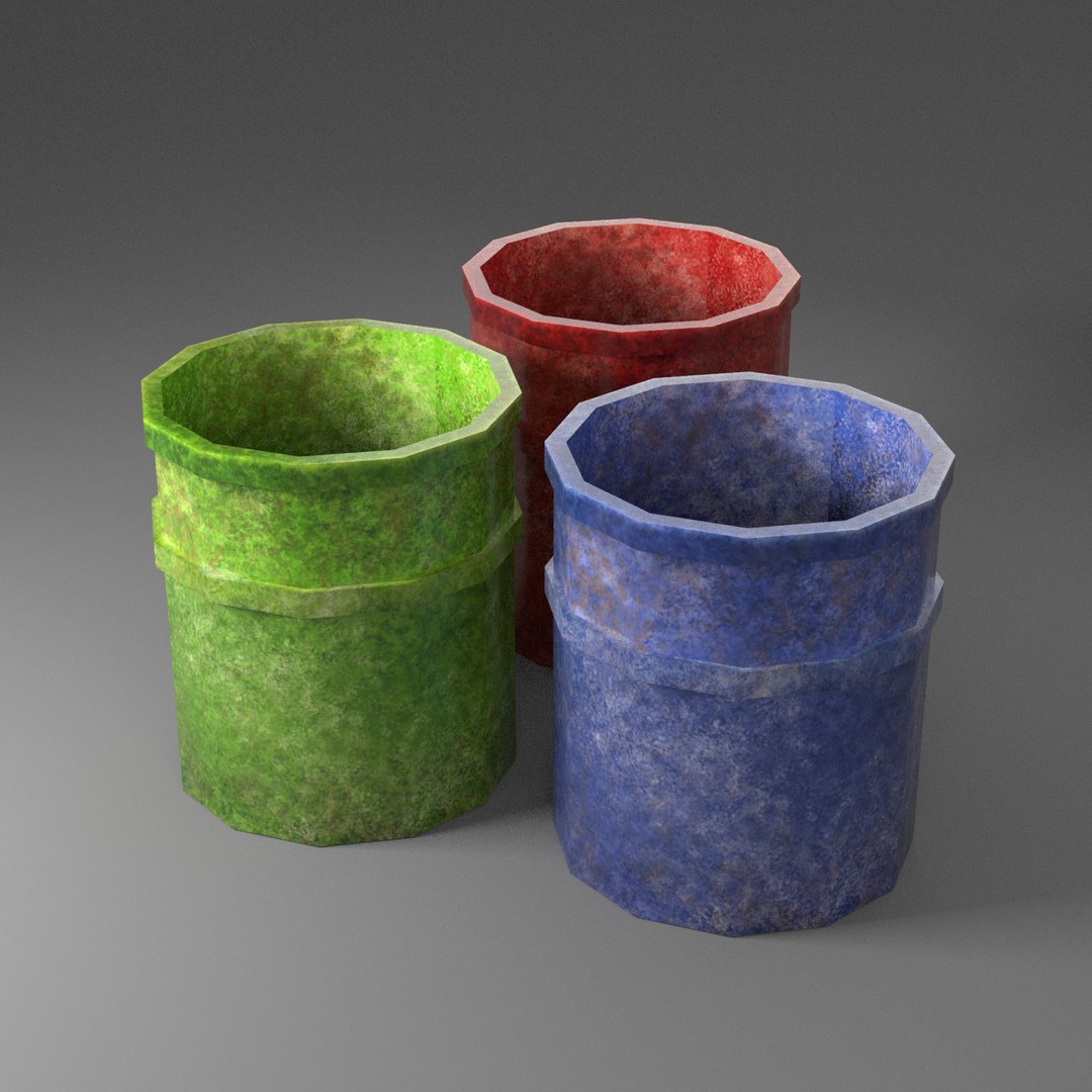 Free BucketBig 3D model - TurboSquid 1715812