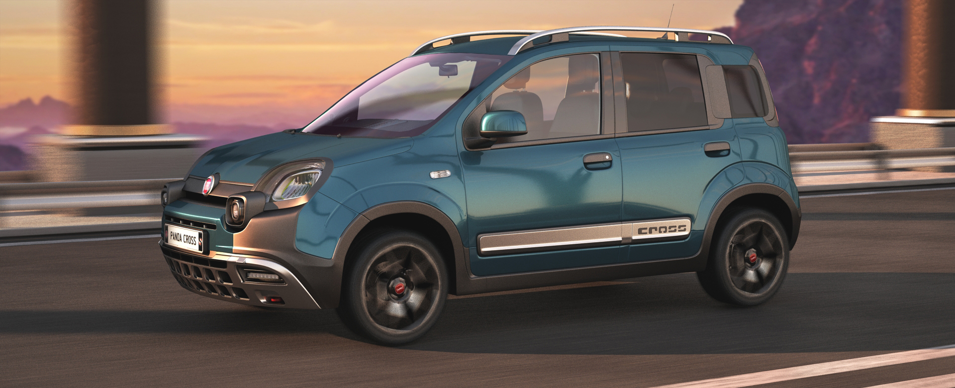 3D Fiat Panda Cross Model - TurboSquid 1676931