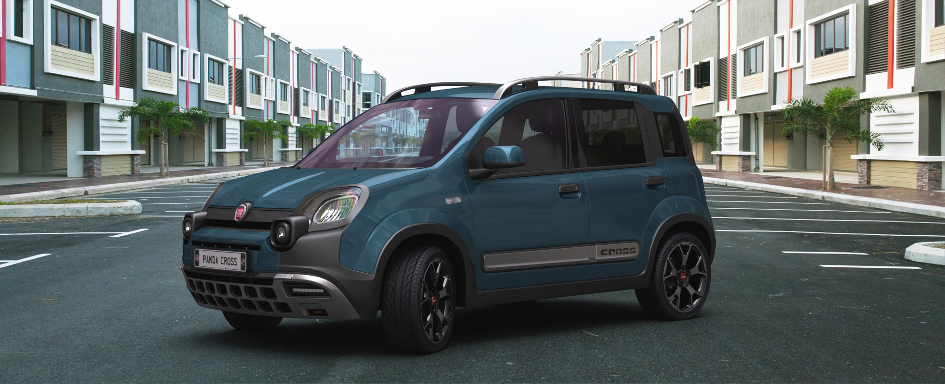 3D Fiat Panda Cross Model - TurboSquid 1676931