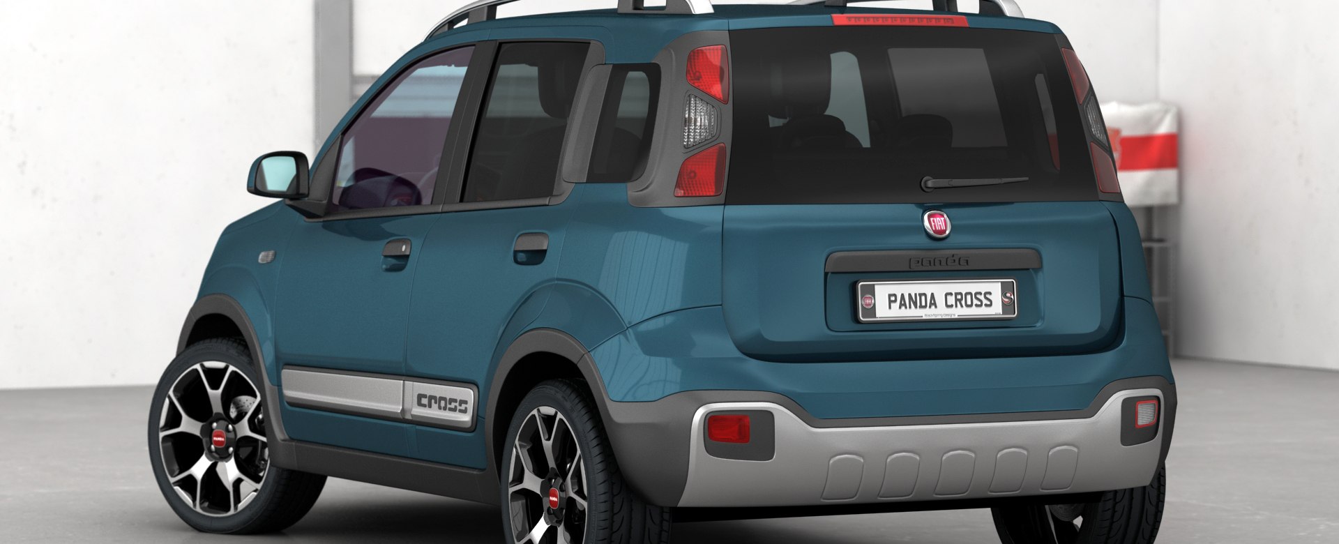 3D fiat panda cross model - TurboSquid 1676931