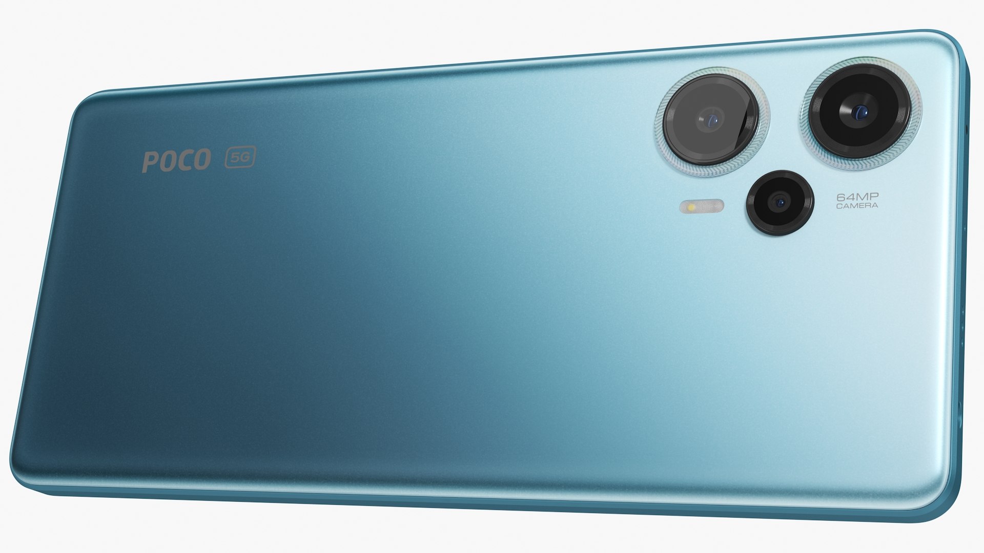 3D Xiaomi Poco F5 Blue Model - TurboSquid 2069450