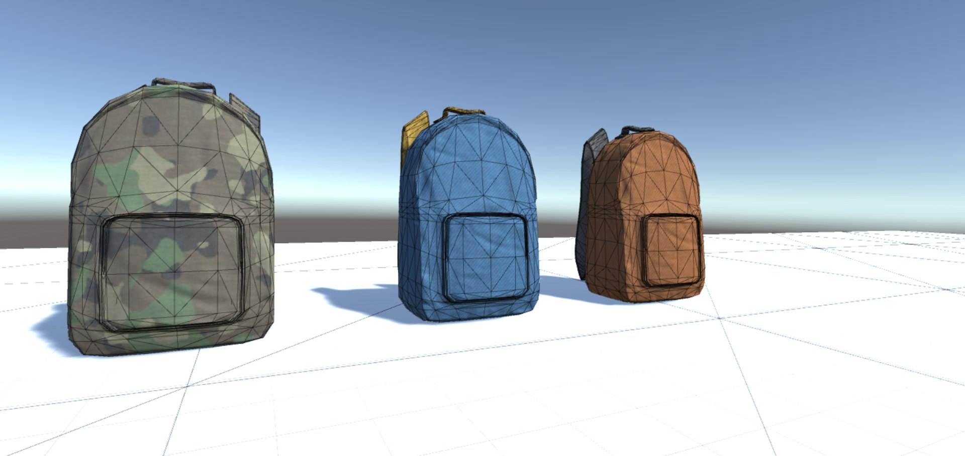 3D bags - props interior model - TurboSquid 1438229