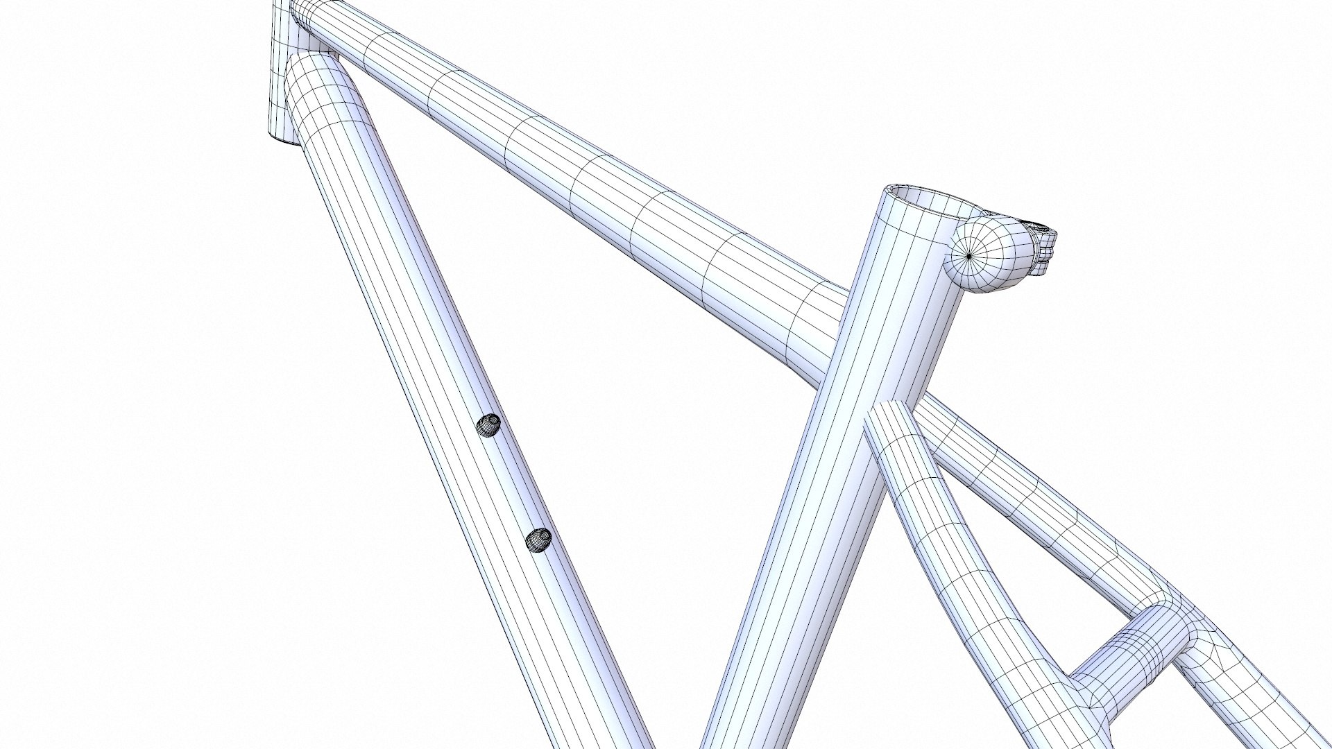 Bicycle Frame 3D Model - TurboSquid 2379319
