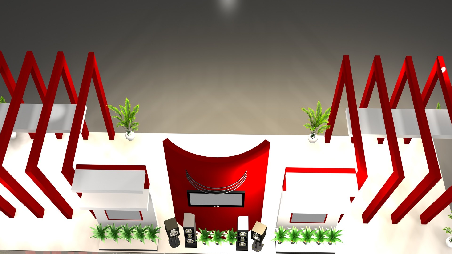 4 Side Open Stand 3D Model - TurboSquid 1991053