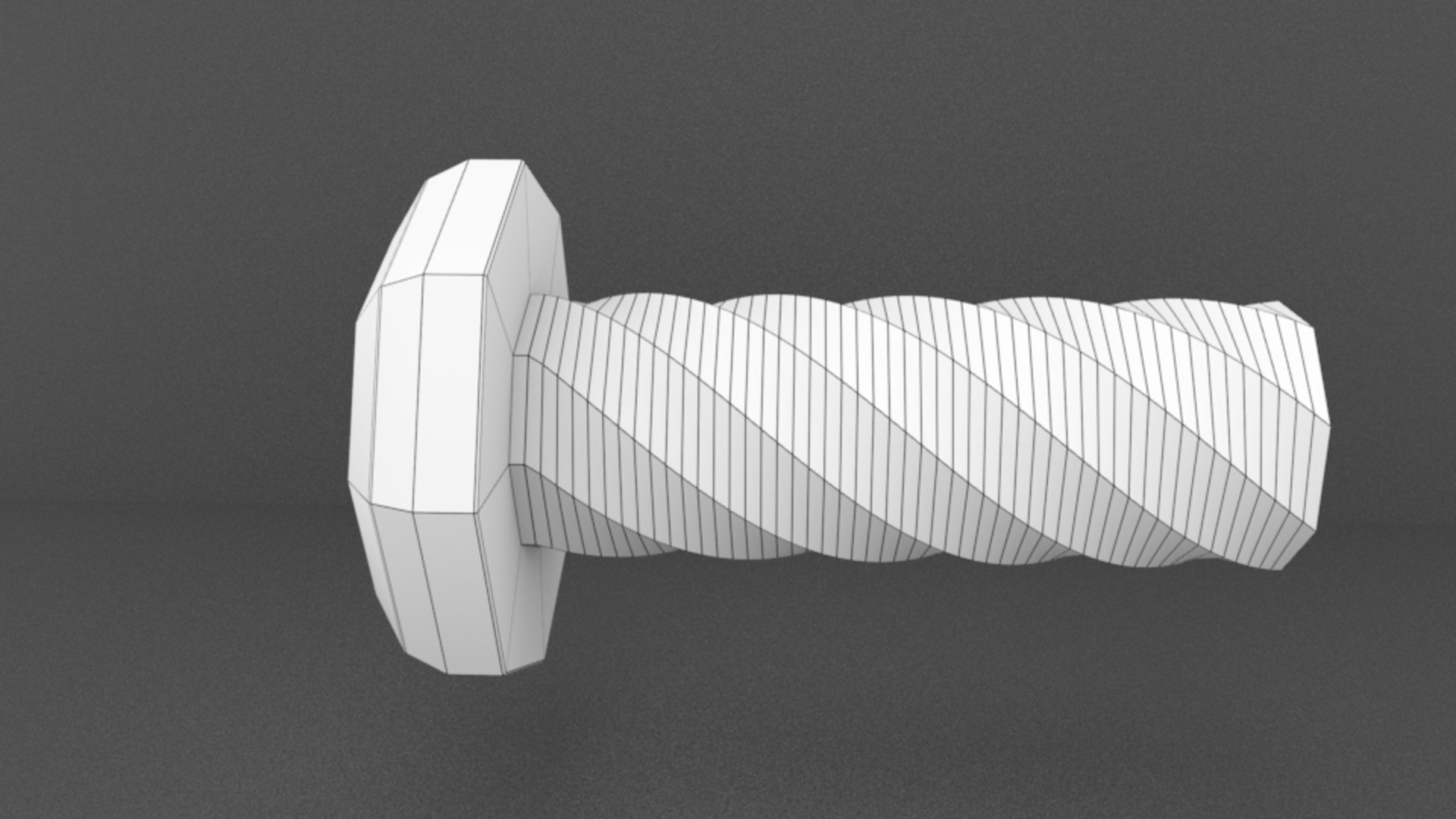 3D Screw - TurboSquid 2111578