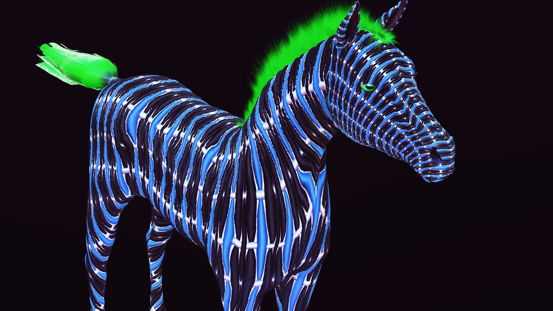 3D 0 HORSE UNITY RIGGUED - TurboSquid 2064534
