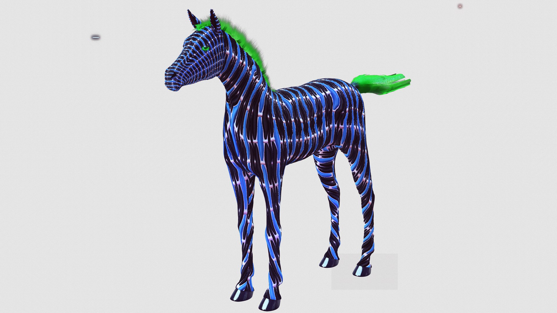 3D 0 HORSE UNITY RIGGUED - TurboSquid 2064534