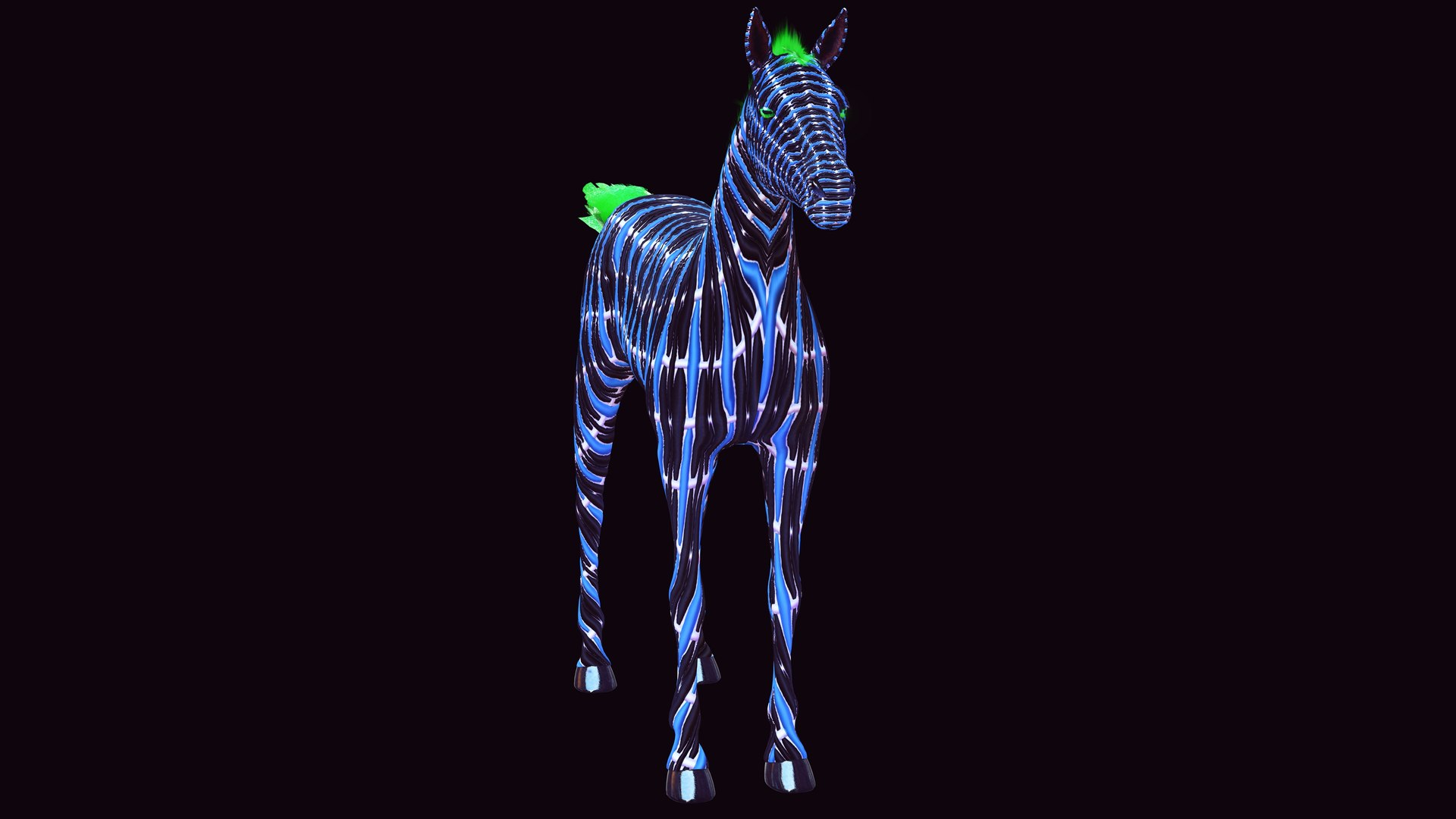 3D 0 HORSE UNITY RIGGUED - TurboSquid 2064534