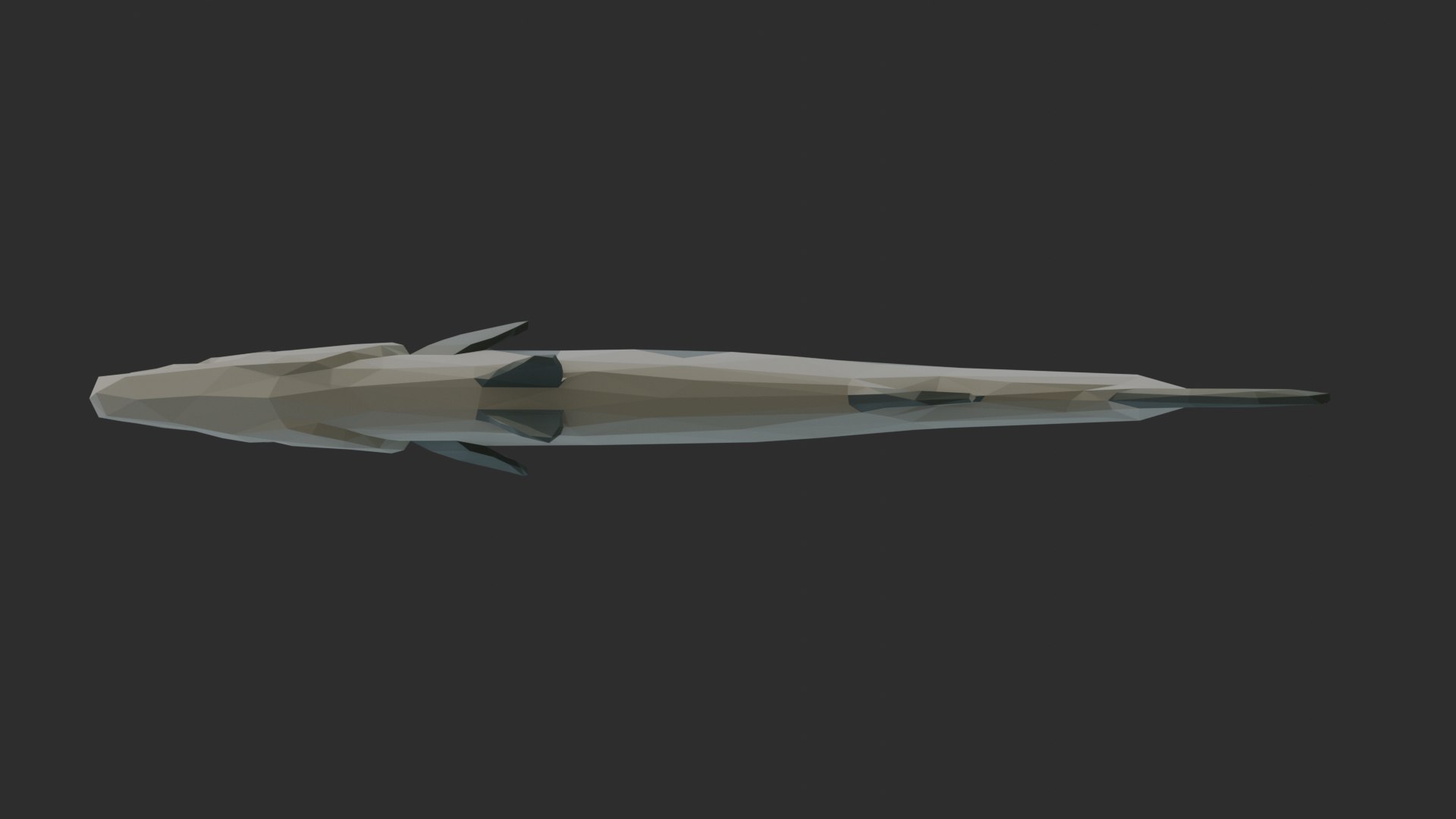 3D LowPoly Pacific Barracuda Rigged Animated - TurboSquid 2387429