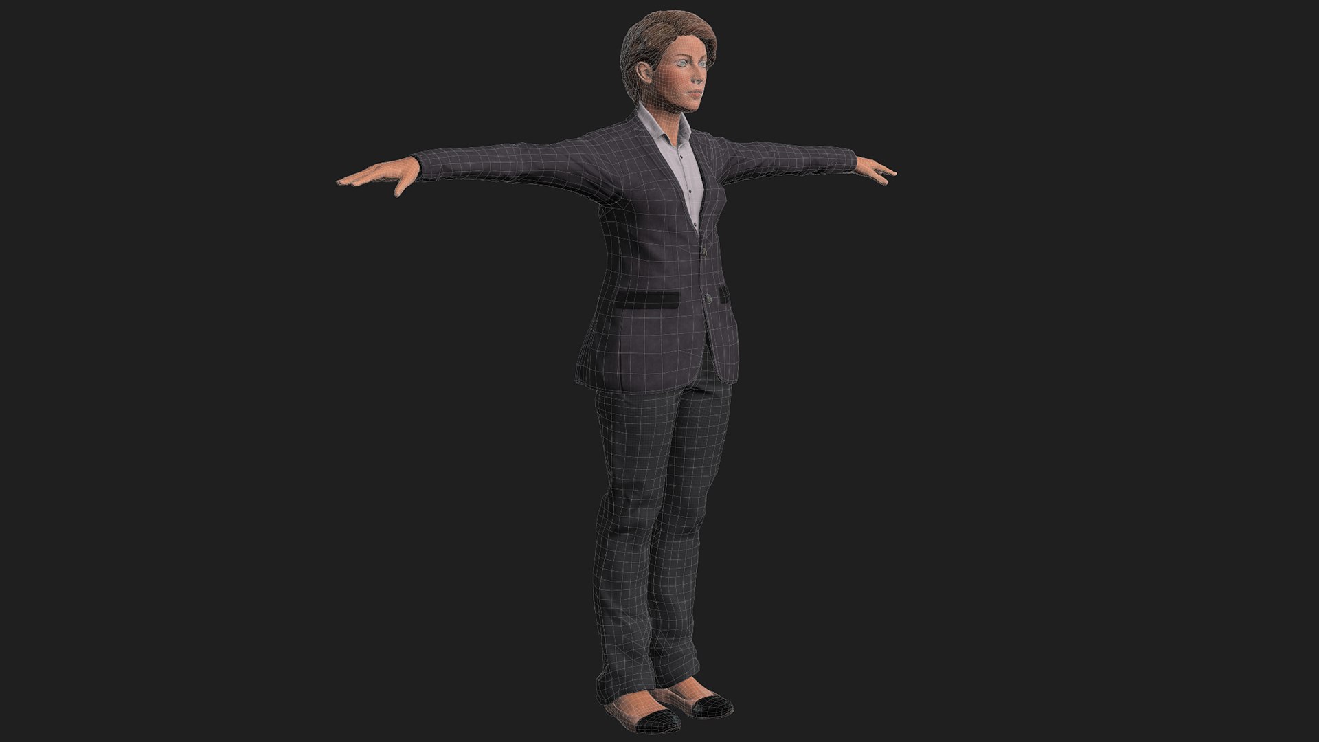 Business Woman Model - TurboSquid 1664292