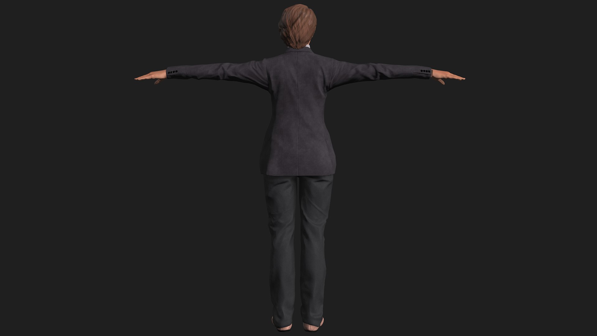 Business Woman Model - TurboSquid 1664292