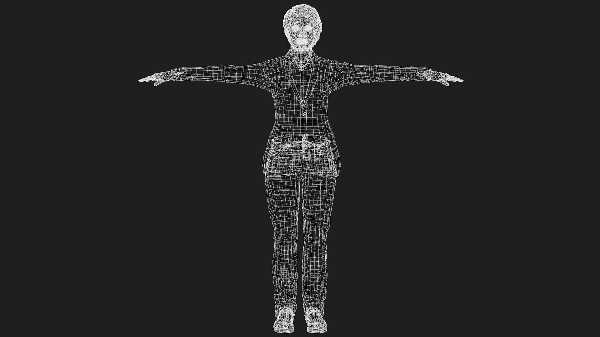 Business Woman Model - TurboSquid 1664292
