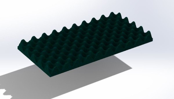 Acoustic Foam 3D Models for Download | TurboSquid
