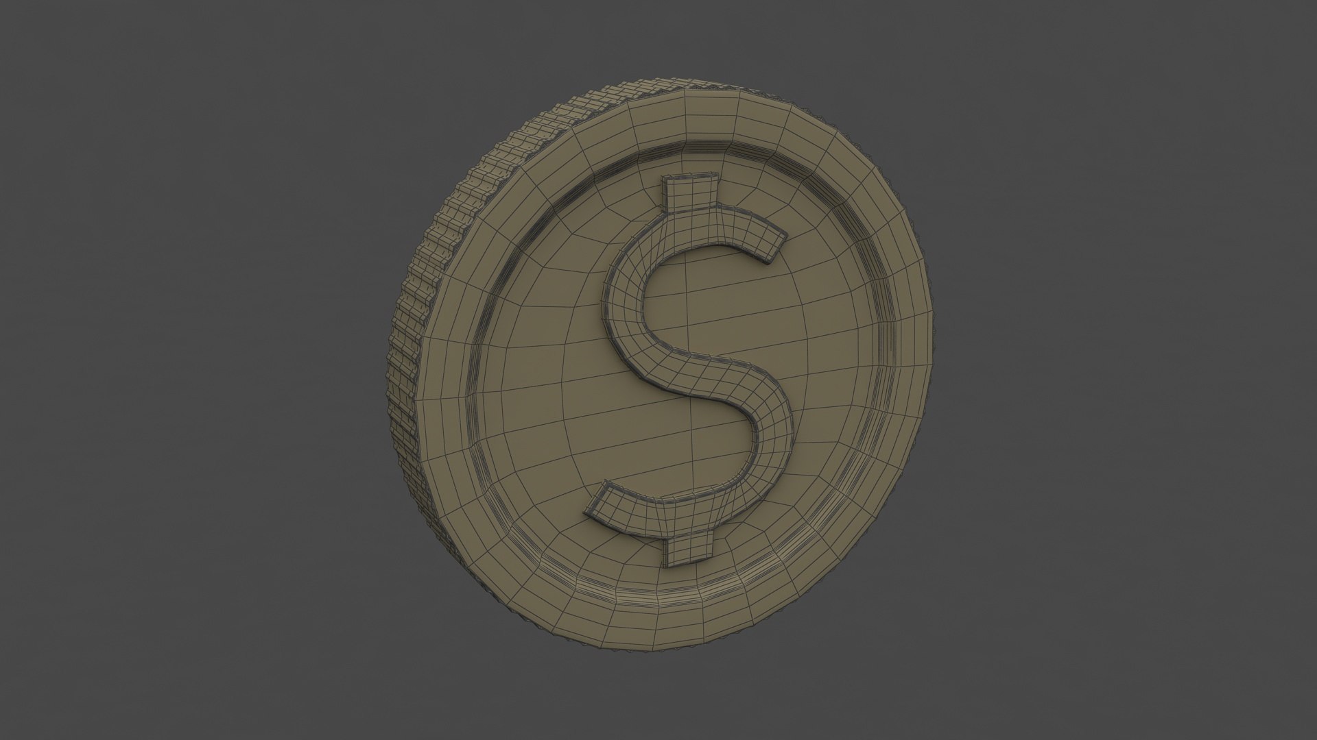 Dollar Coin 3D Model - TurboSquid 1999192