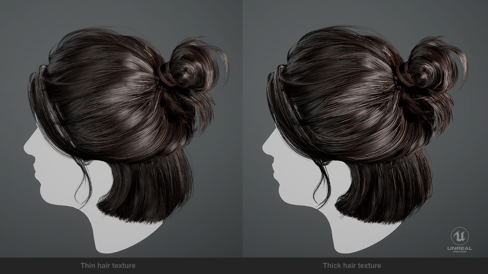3D hair hairstyle - TurboSquid 1672504