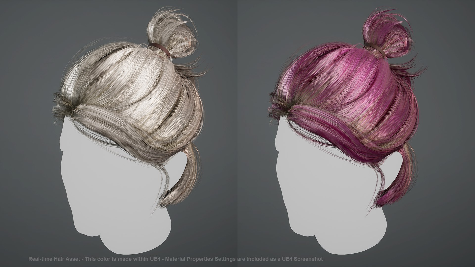 3D Hair Hairstyle - TurboSquid 1672504