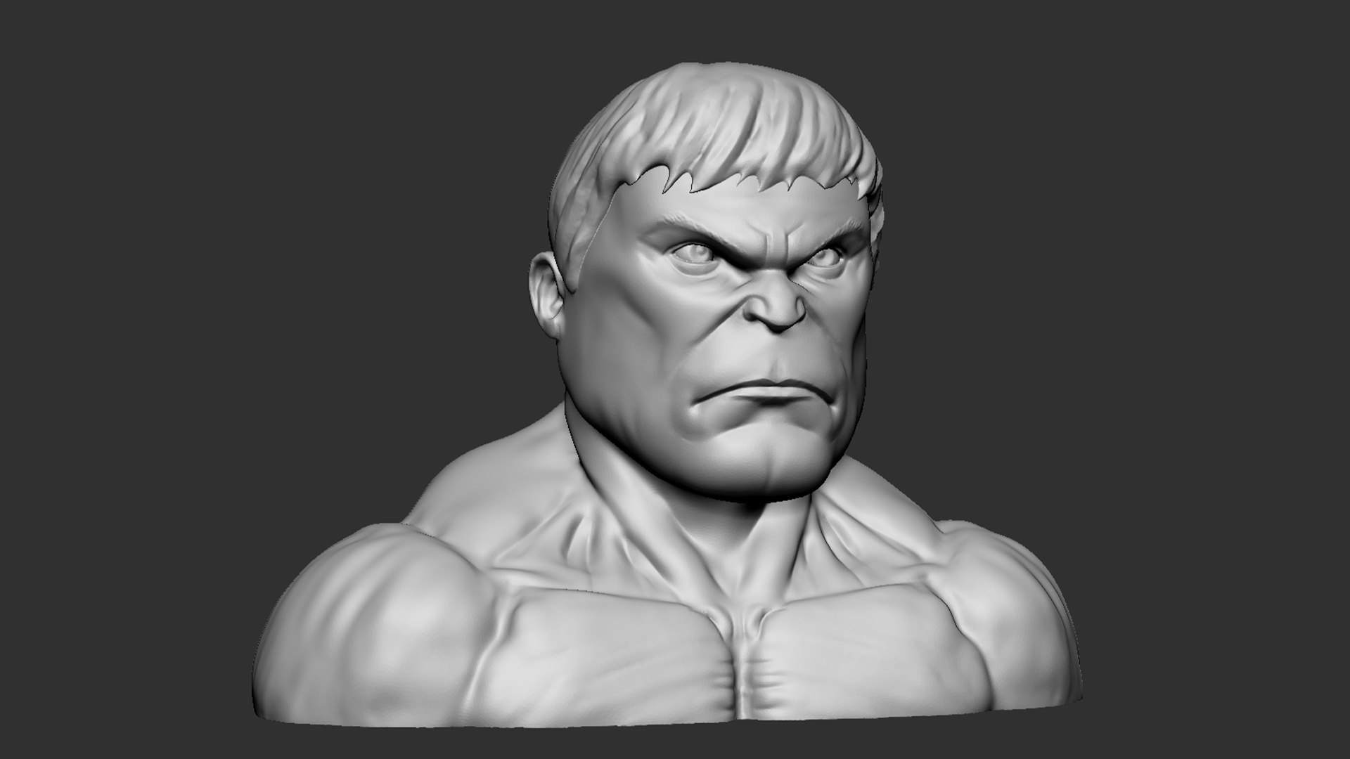 3D Hulk Bust model - TurboSquid 2093361