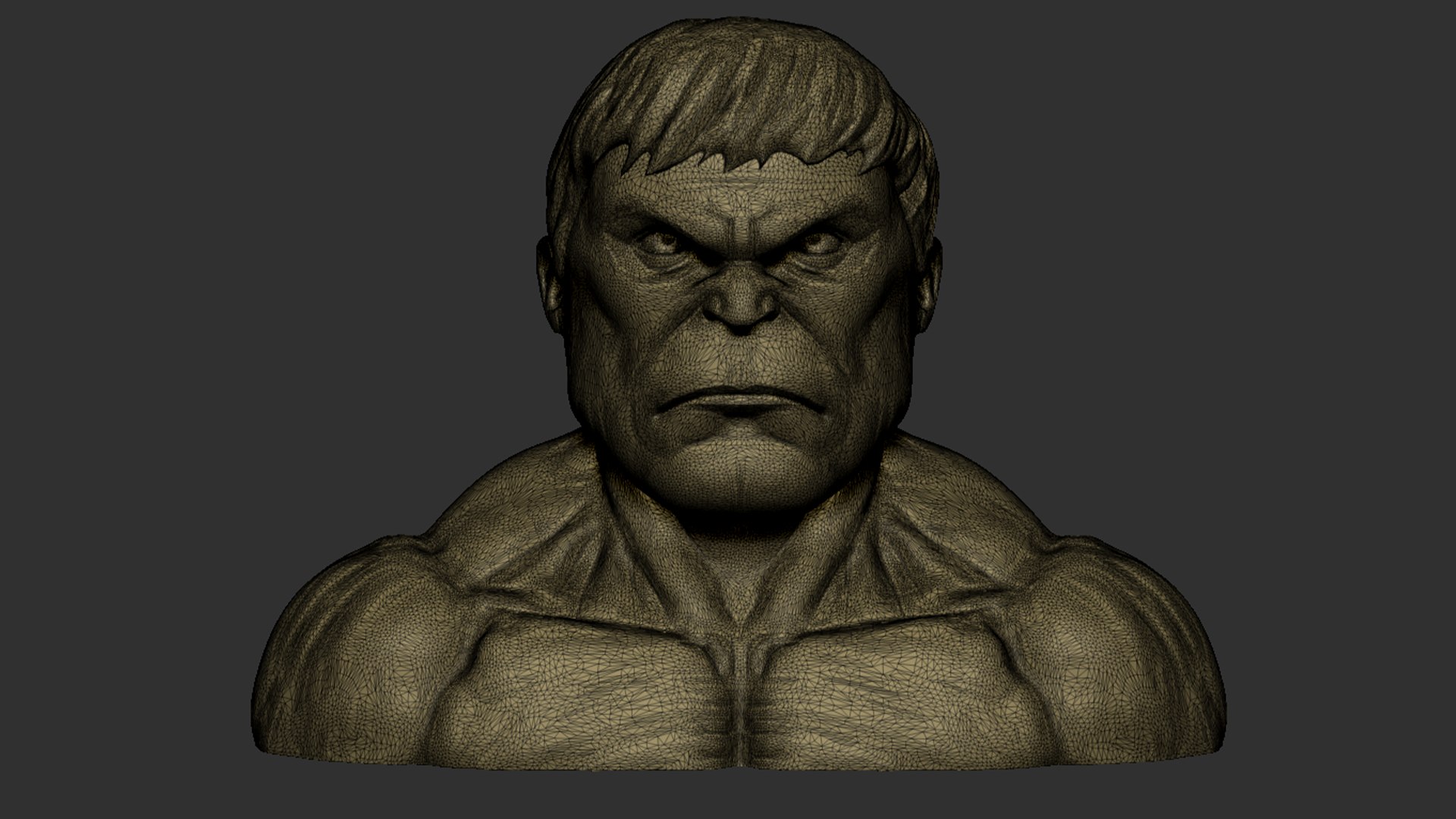 3D Hulk Bust model - TurboSquid 2093361