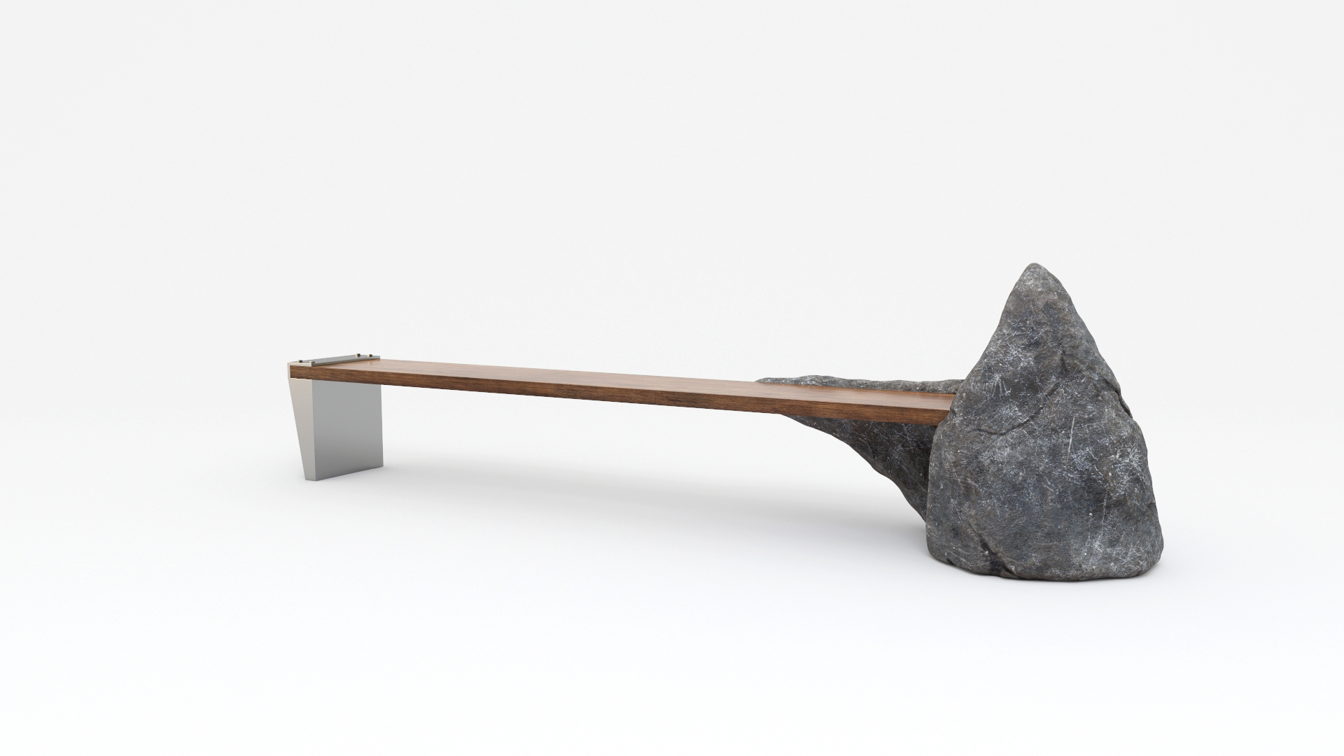 Stones Bench Modelo 3D - TurboSquid 1685397