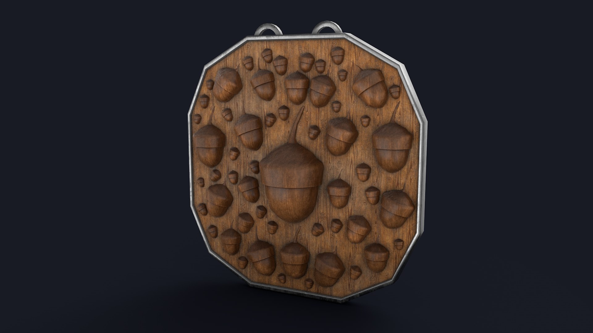 3D Nuts Sign - TurboSquid 1962524