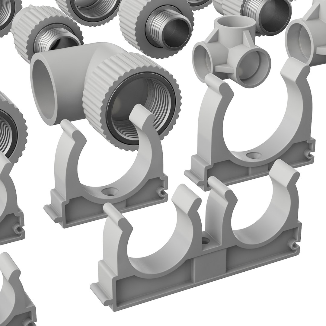 3D model Plastic fittings Big n1 - TurboSquid 2035238