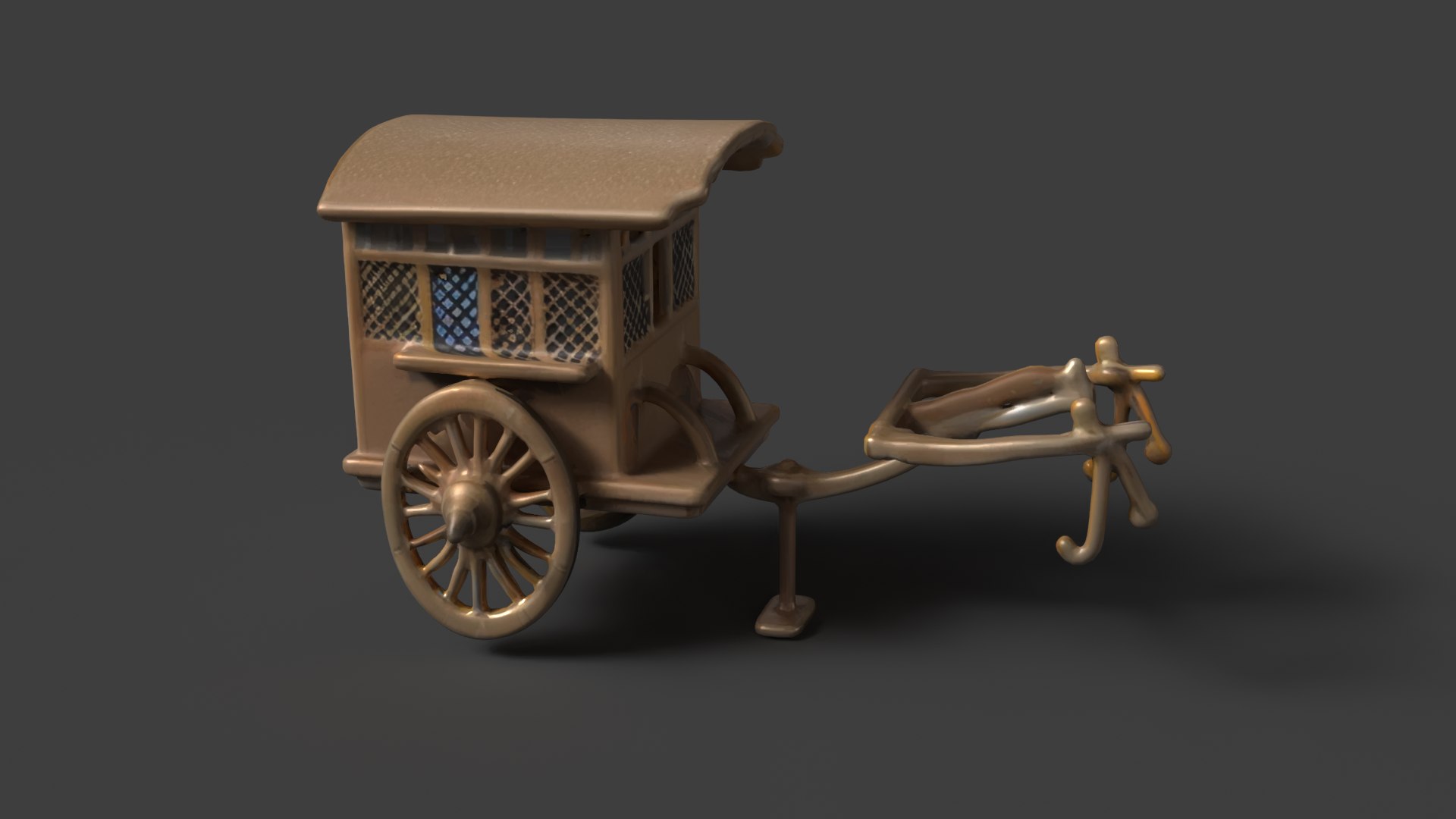 3D Chinese Ancient Carriage Figure - TurboSquid 2315448
