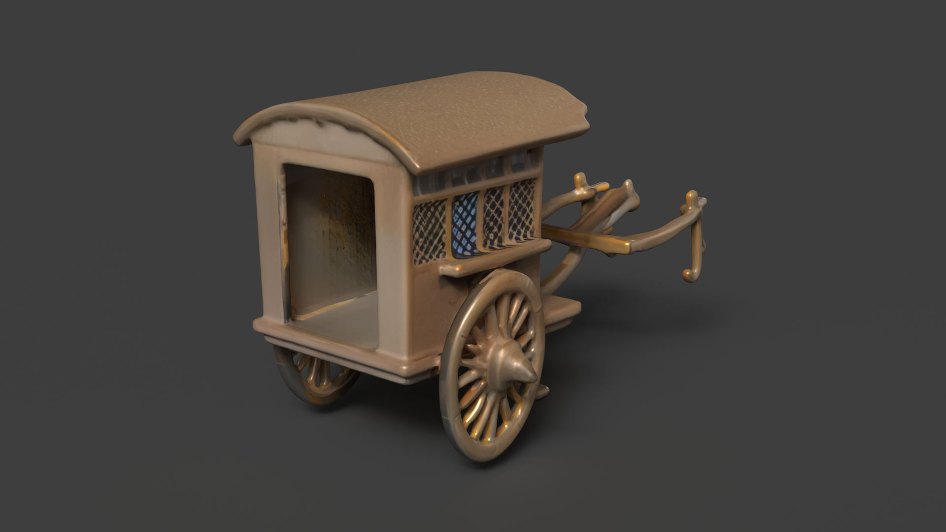 3D Chinese Ancient Carriage Figure - TurboSquid 2315448