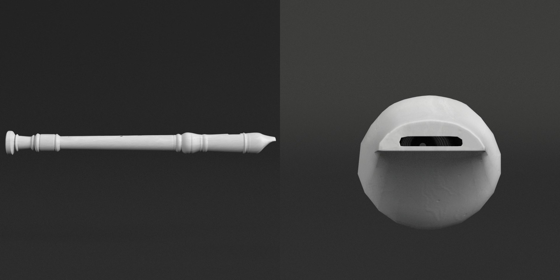 Flute Musical Instrument 3D Model - TurboSquid 1343045