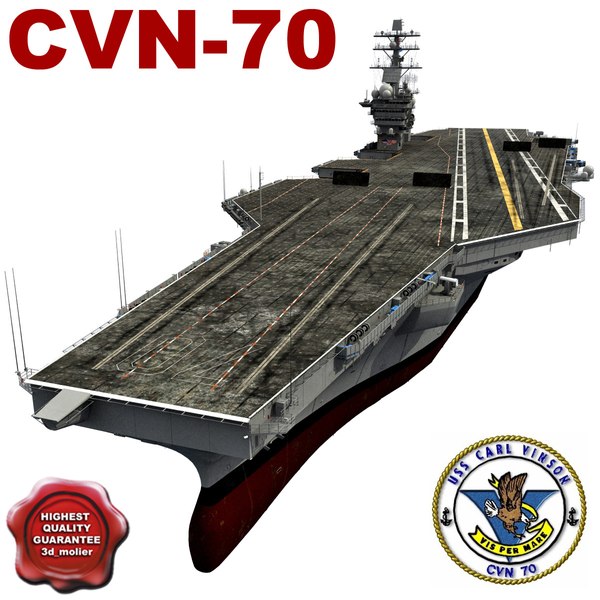 USS Carl Vinson CVN-70 3D Models for Download | TurboSquid