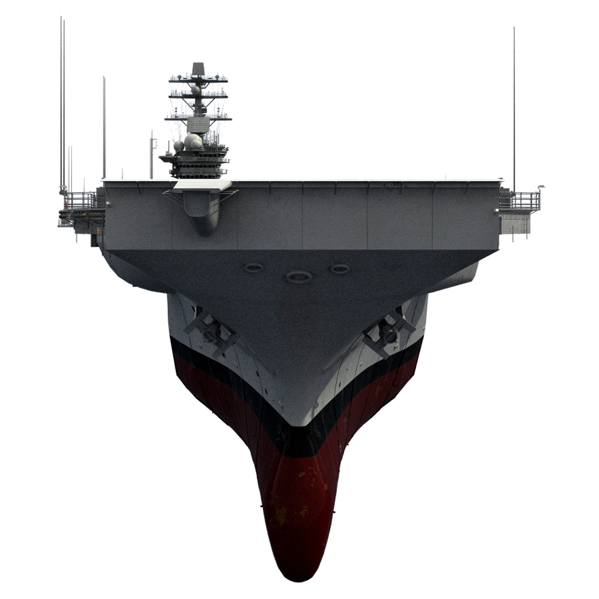 carl vinson cvn-70 3d model