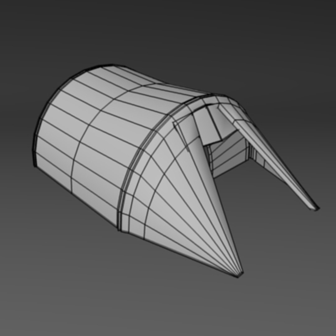 Camping Tents Dxf