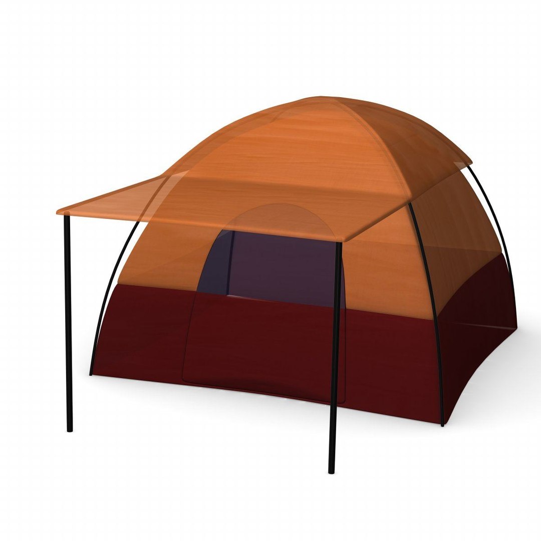 Camping Tents Dxf