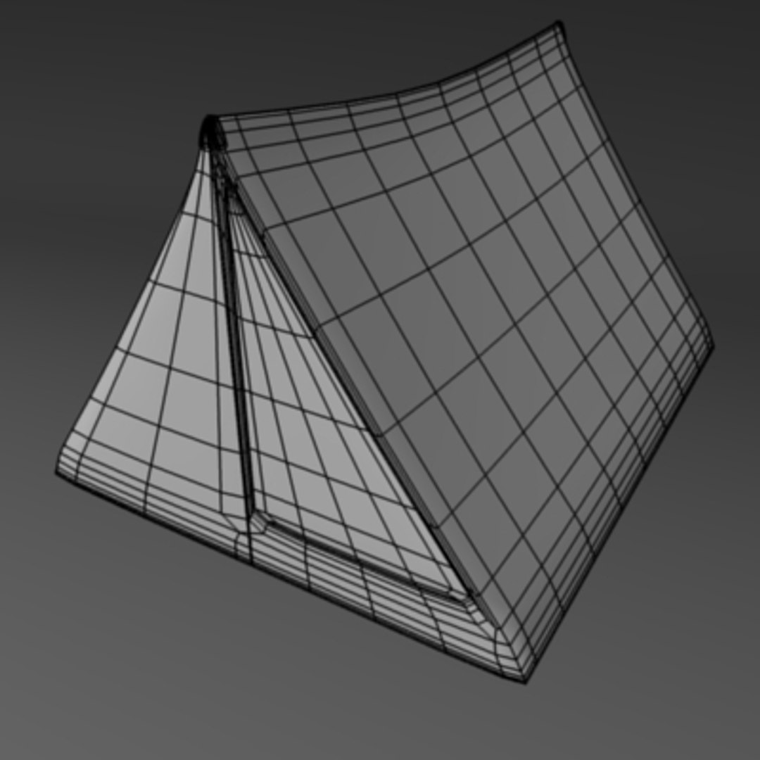 Camping Tents Dxf
