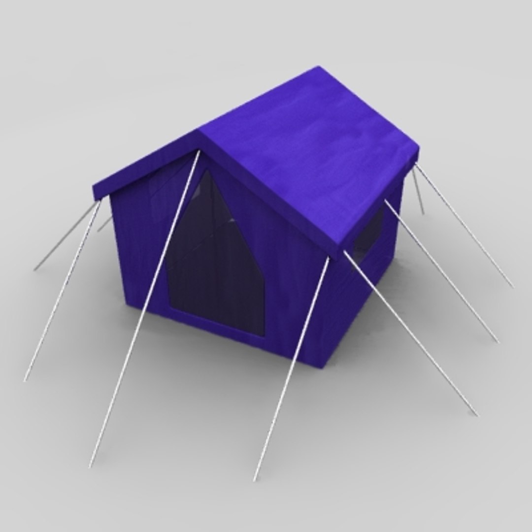 Camping Tents Dxf