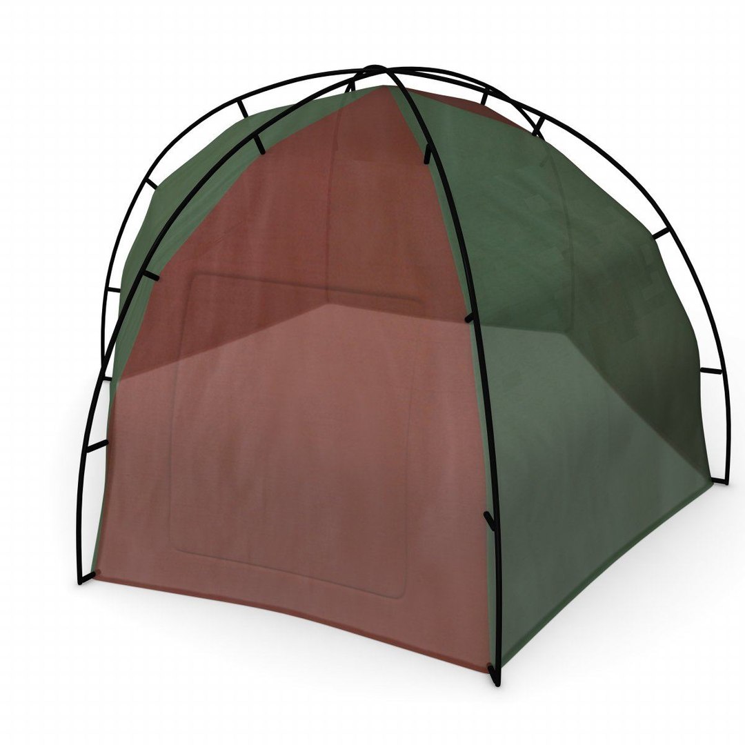 Camping Tents Dxf