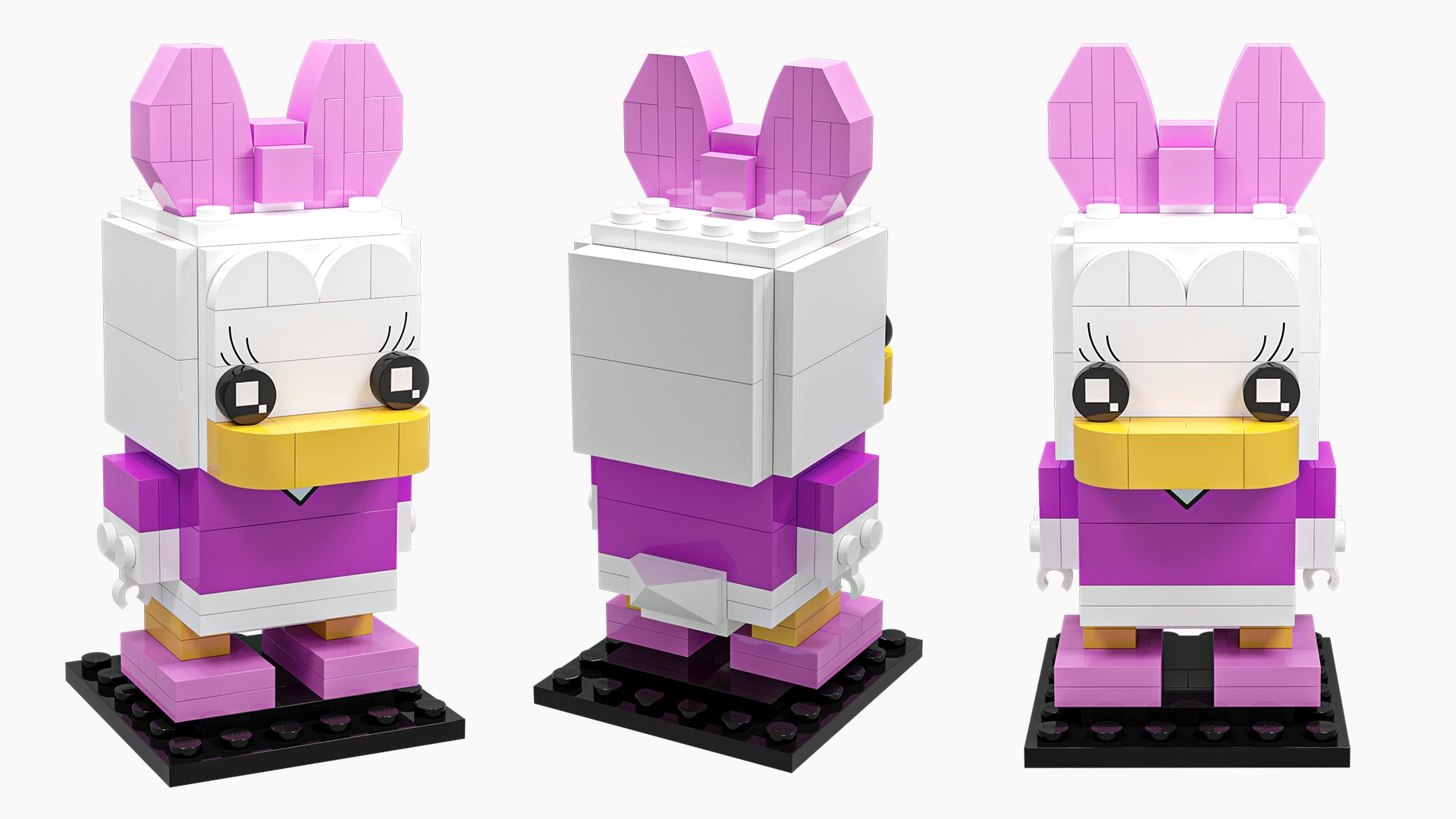 3D Model Lego Daisy Duck - TurboSquid 2259264