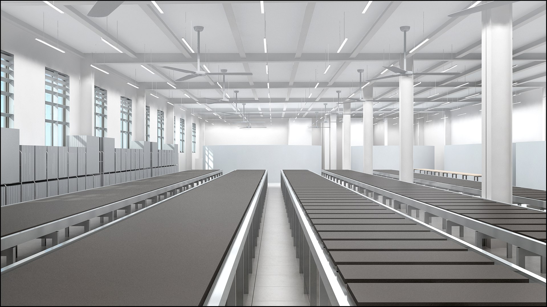 3D Model Garment Factory Building - TurboSquid 1601683