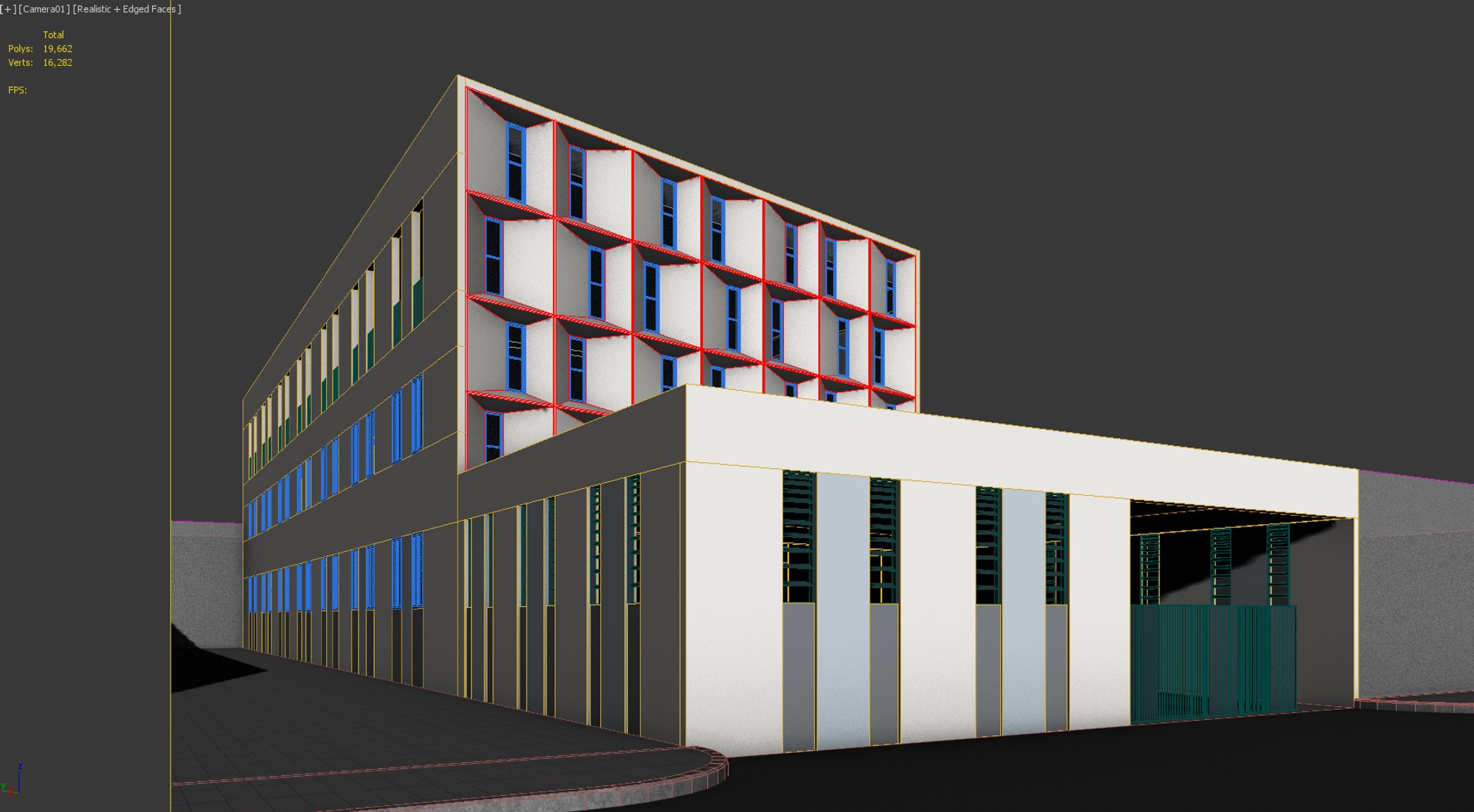 3D Model Garment Factory Building - TurboSquid 1601683