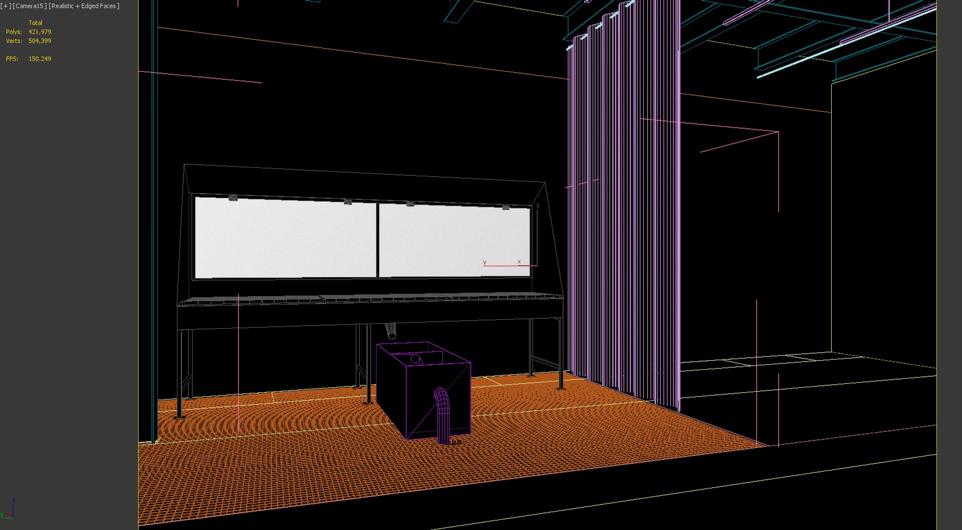 3D Model Garment Factory Building - TurboSquid 1601683