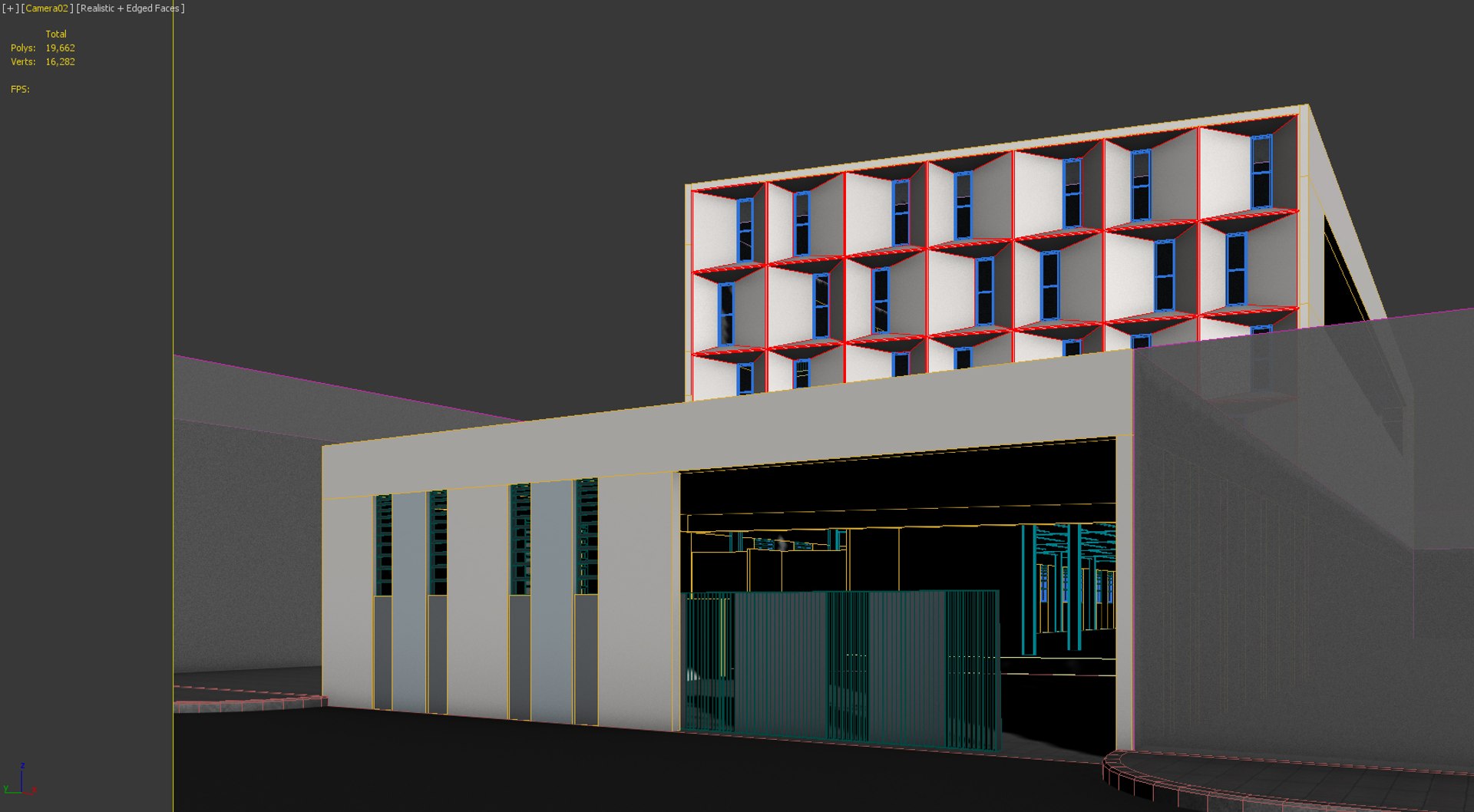 3D Model Garment Factory Building - TurboSquid 1601683
