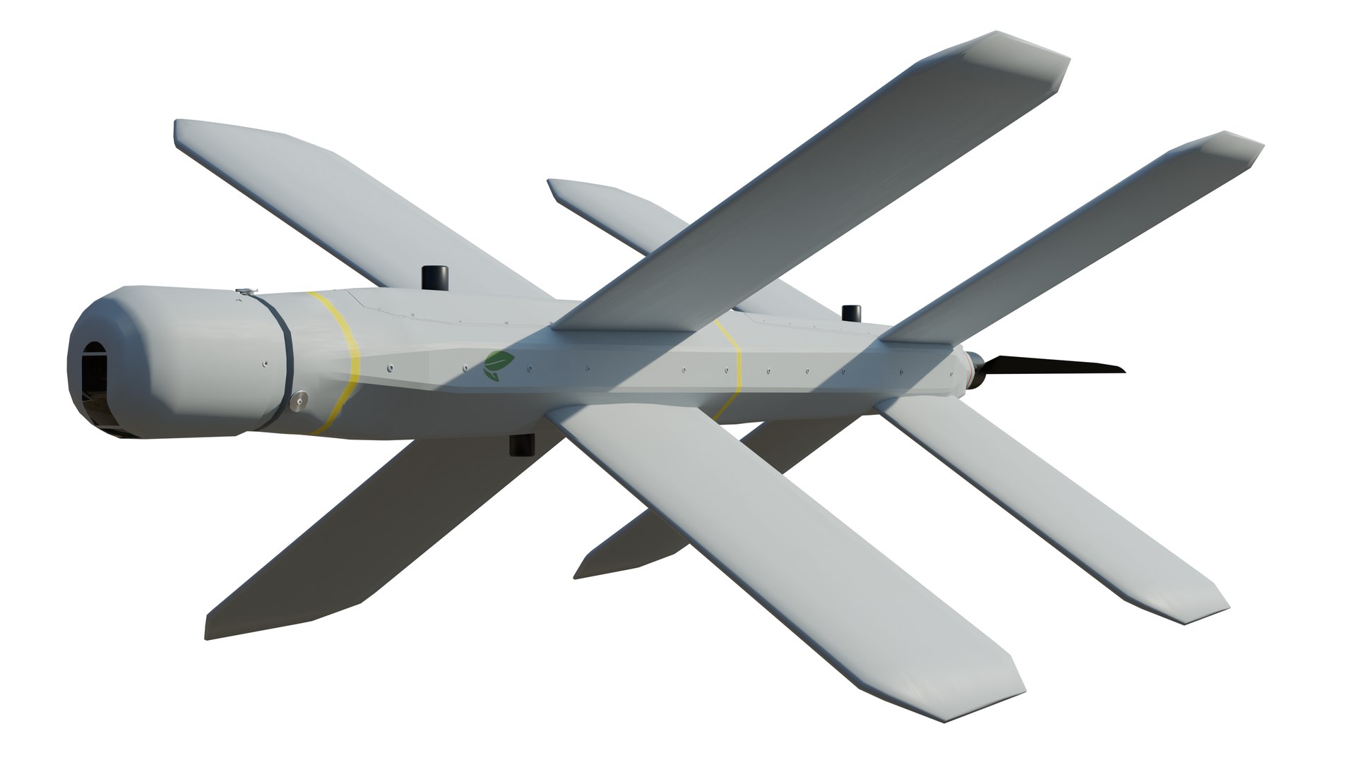 3D ZALA Lancet-3 Kamikaze Drone Another Early Version - TurboSquid 2005182