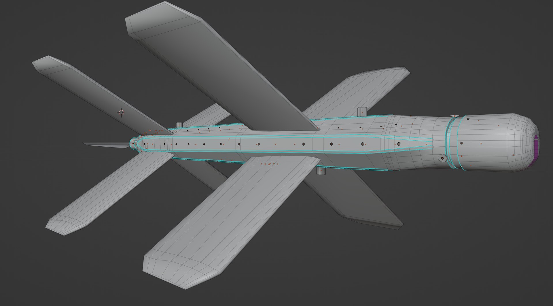 3D ZALA Lancet-3 Kamikaze Drone Another Early Version - TurboSquid 2005182