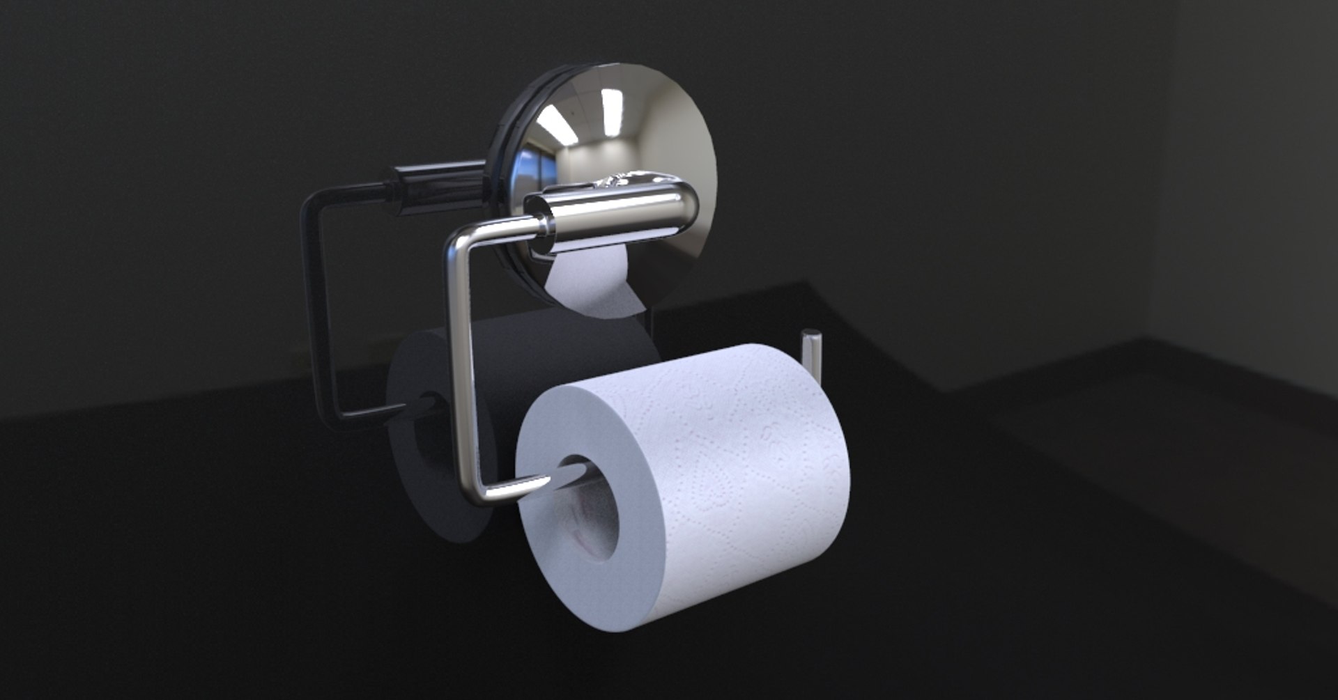 Toilet Paper 3d Obj