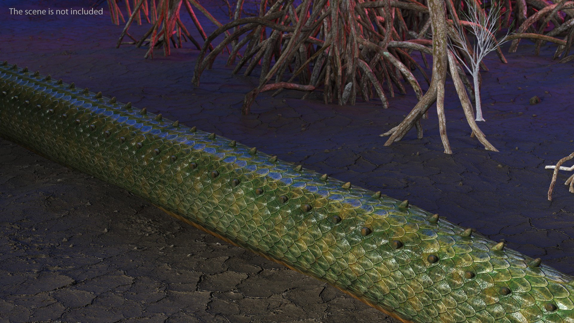 Mythical Serpentine Dragon Rigged For Maya 3D Model - TurboSquid 2287868