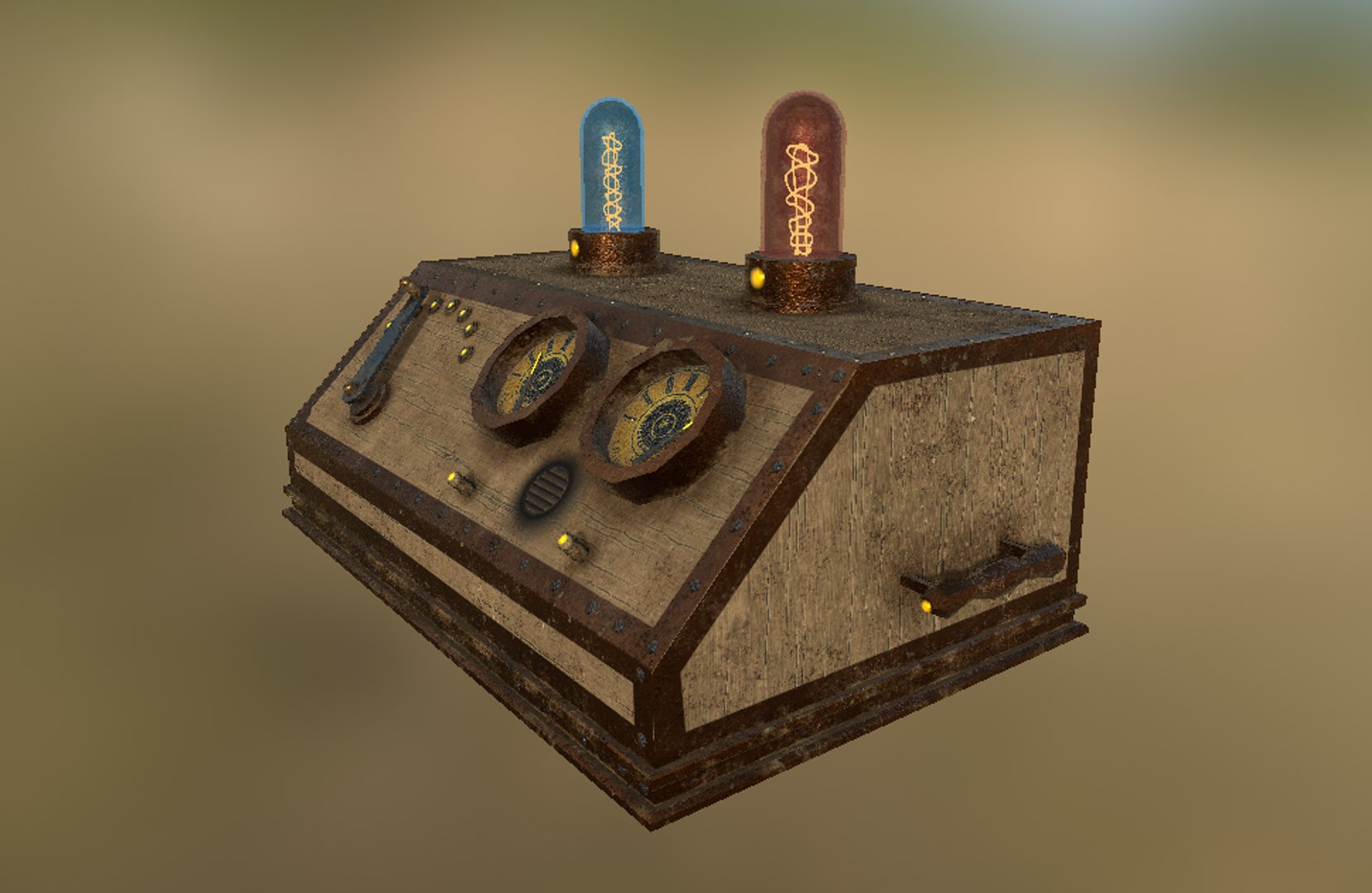 Machine Steampunk 3D Model - TurboSquid 1169018
